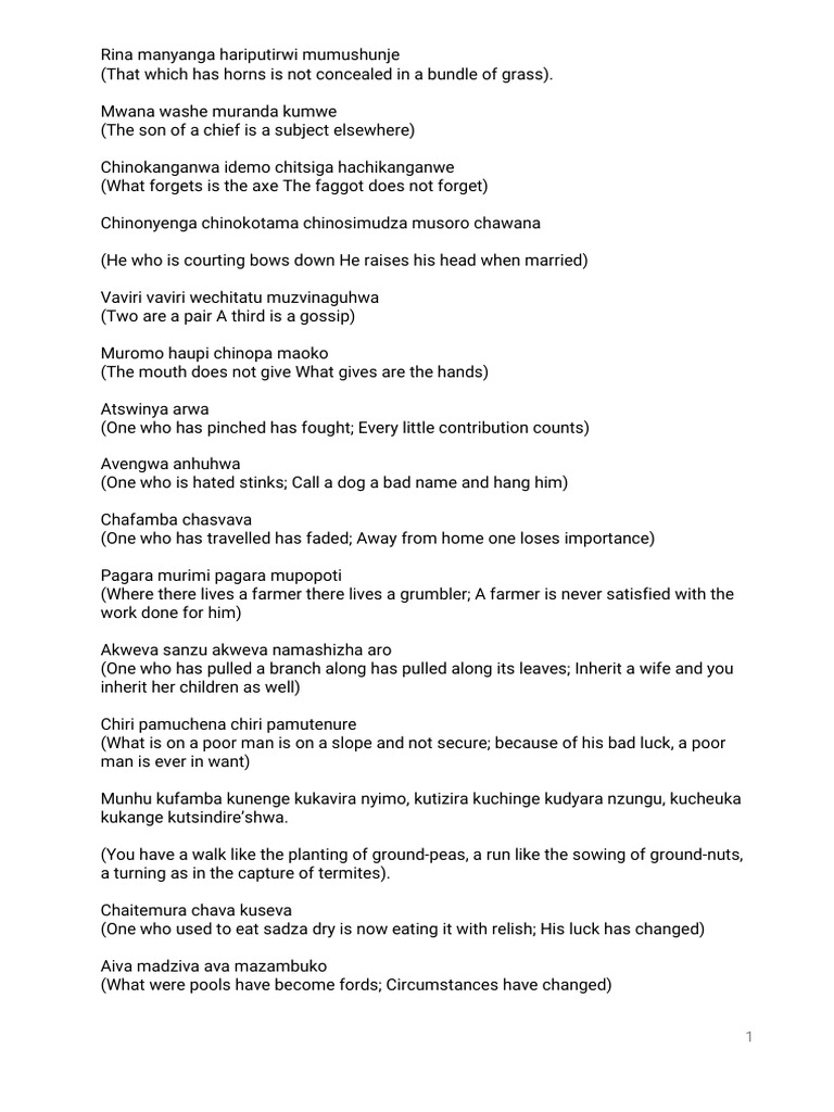 TSUMO Netsanangudzo | PDF