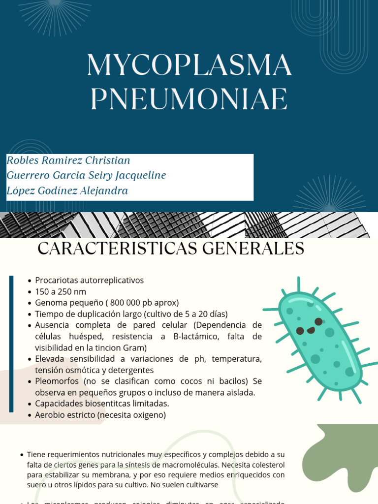 MYcoplasma Pneumoniae PDF | PDF | Sistema inmune | Neumonía
