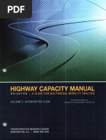 The Highway Capacity Manual, 6th Edition: A Guide For Multimodal Mobility Analysis | PDF ...