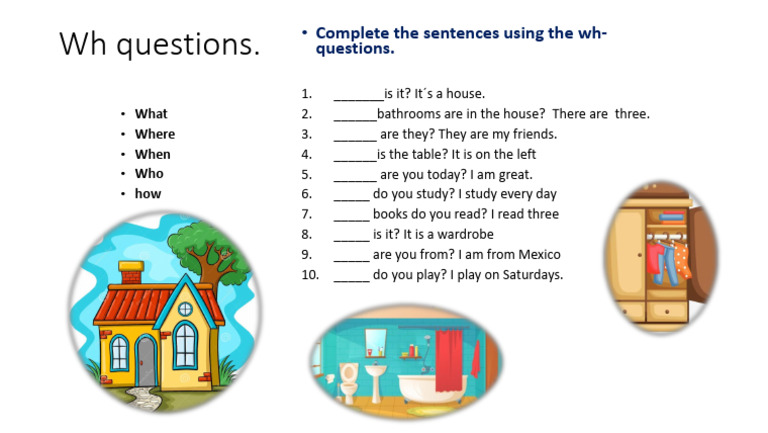 WH Questions Activity | PDF