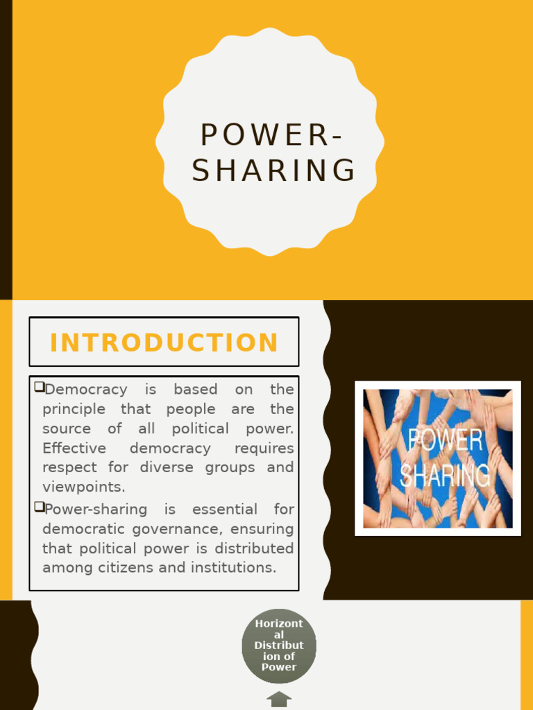 Forms of Power Sharing | PDF