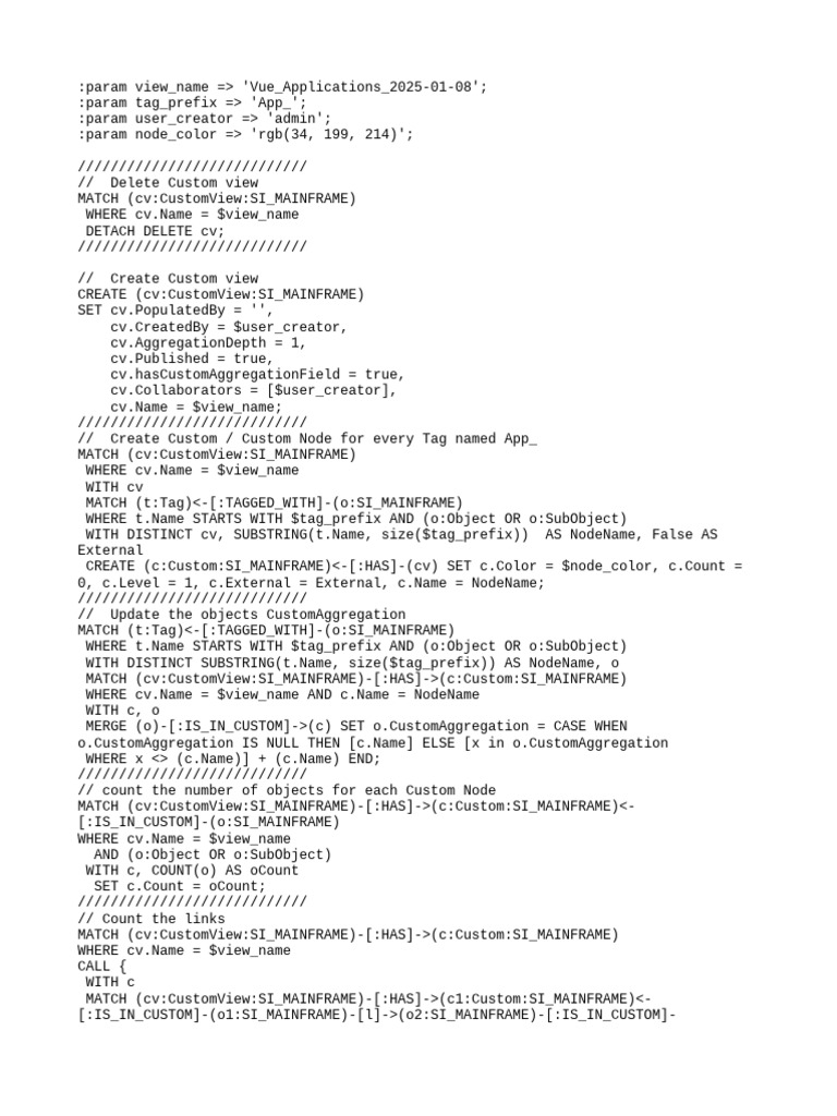 Cypher - Creation Custom Nodes | PDF | Computer Data | Computer Programming