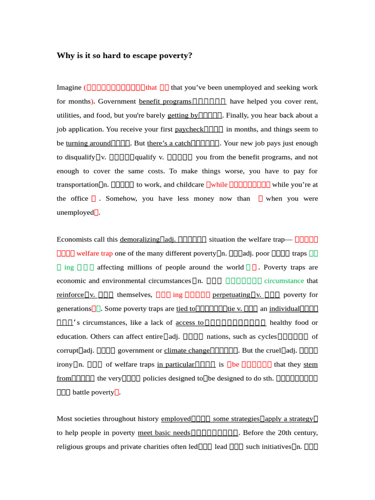 课程20250115-20250117 - 副本 | PDF | Poverty | Poverty & Homelessness