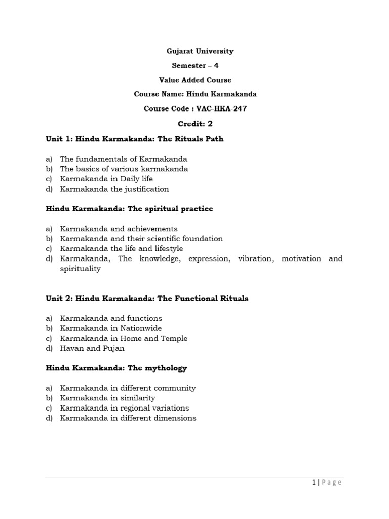 247 - Hindu Karmakanda | PDF