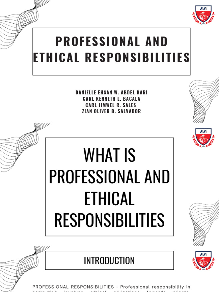Cpe Professional And Ethical Responsibilities Pdf Volkswagen