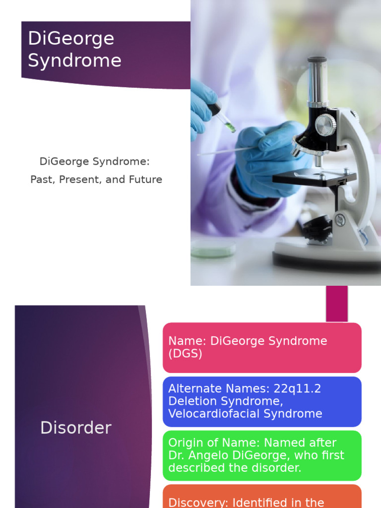 Understanding DiGeorge Syndrome | PDF | Genetic Disorder | Medical Genetics