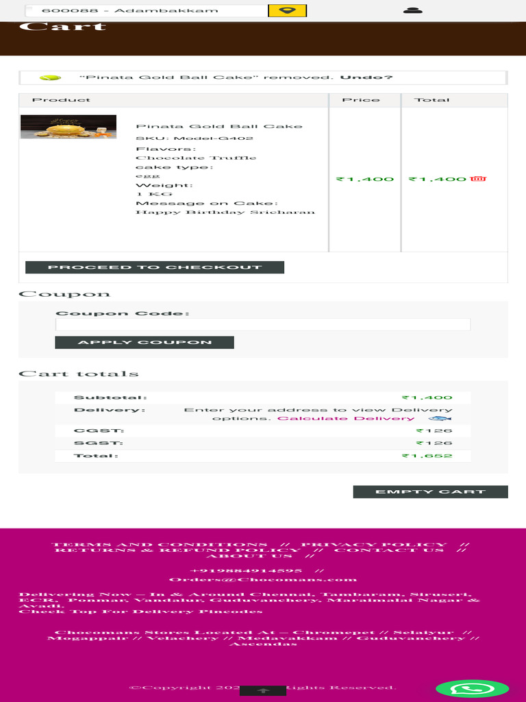 Cart - Chocomans 2 | PDF