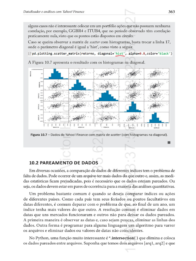 Python e Mercado Financeiro | PDF
