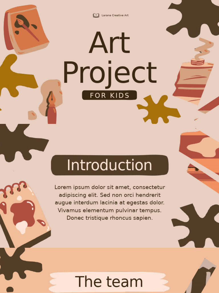Kids' Creative Art Project | PDF