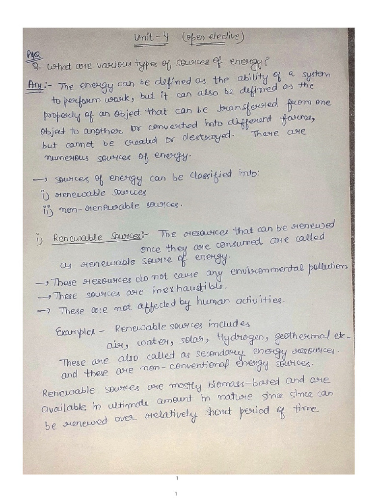 Open Elective Unit-4 Sem-5 (Anchal) | PDF