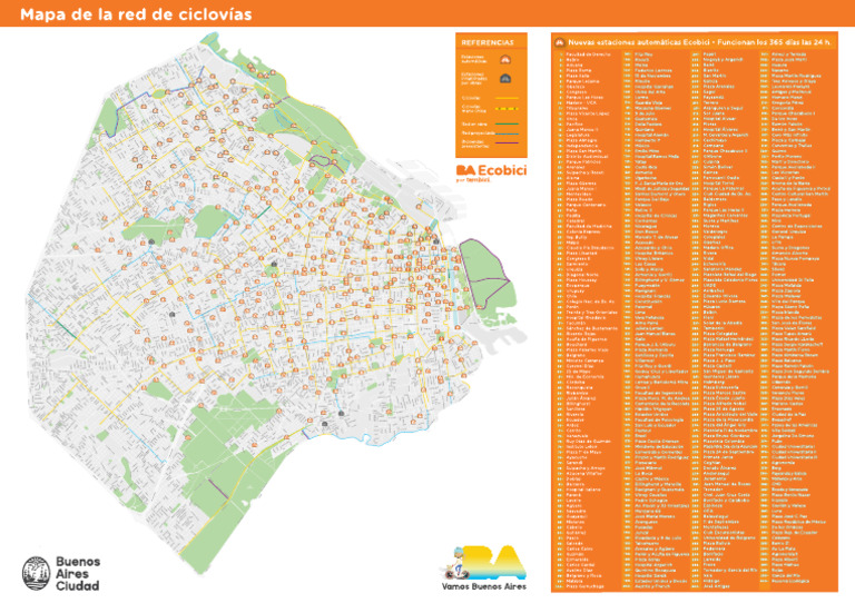 Mapa Red Ciclovias 11 2 | PDF