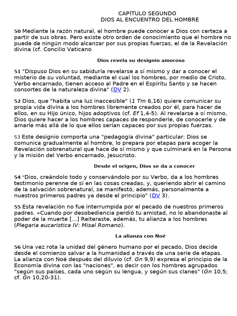 Revelación Divina y Alianza Eterna | PDF | Creencia religiosa y doctrina | Teología