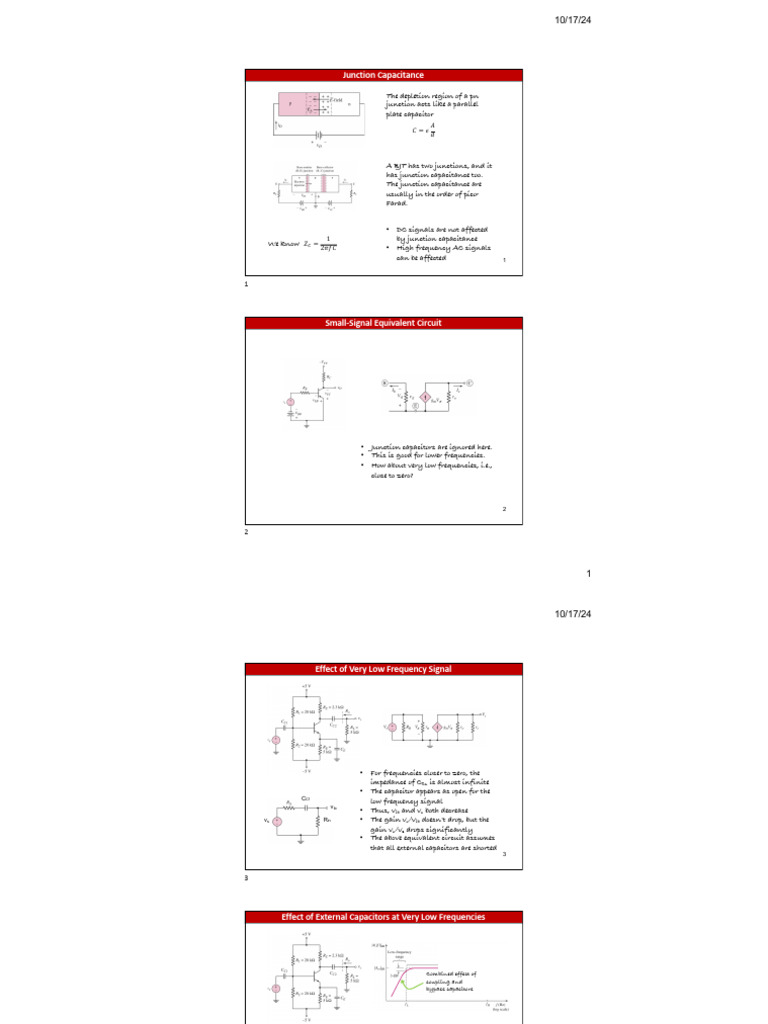Unit 7 Slides Handout | PDF | Capacitor | Capacitance