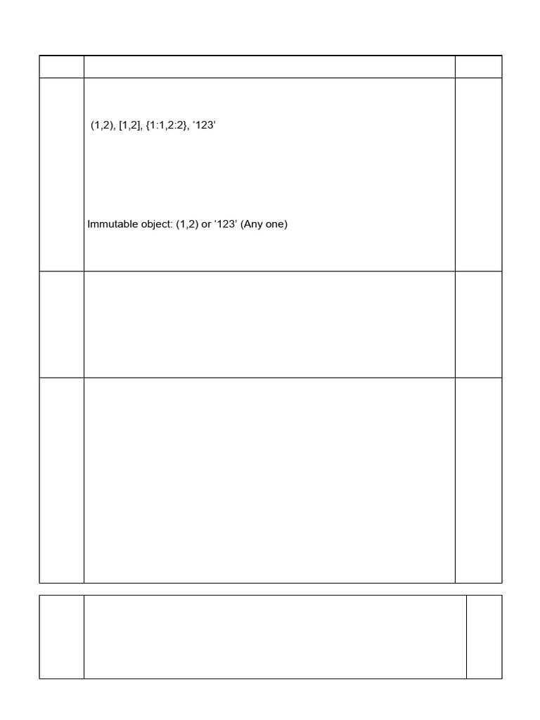 2 Marks Questions 2023 2025 | PDF | Table (Database) | Sql