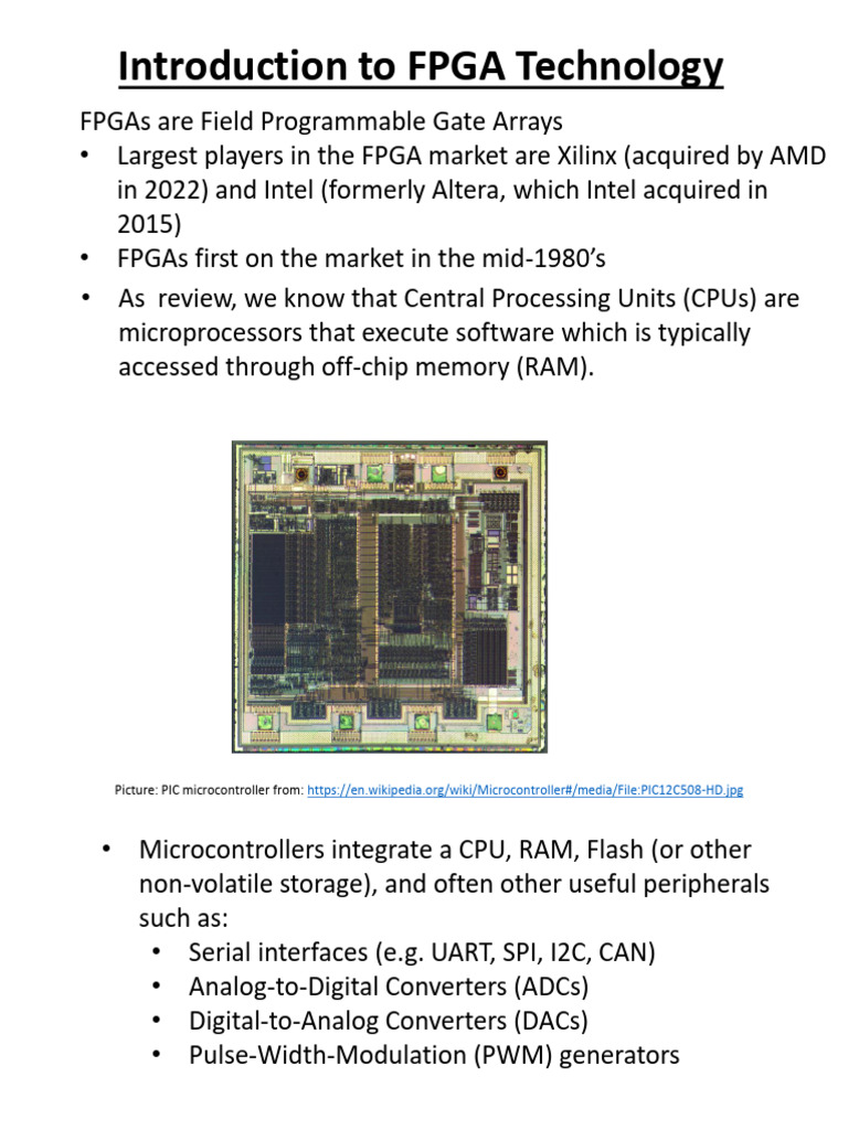 FPGA Technology Overview | PDF | Field Programmable Gate Array | Parallel Computing