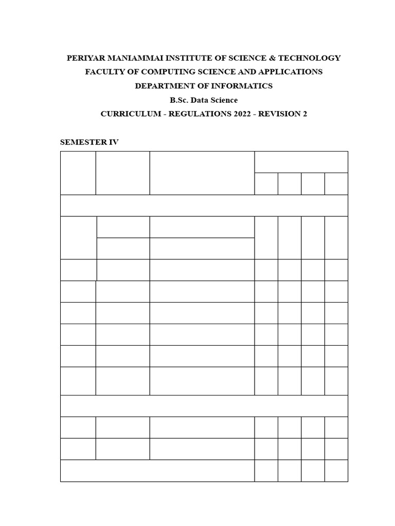 B SC DataScience-R2022-R2 | PDF | Artificial Intelligence | Intelligence (AI) & Semantics