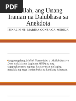 Mullah Nassreddin | PDF