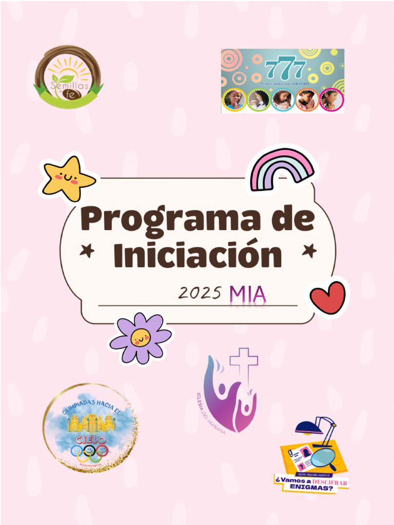 Iniciación MIA 2025 | PDF | Jesús | Iglesia cristiana