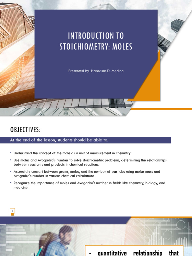 Introduction To Stoichiometry | PDF | Mole (Unit) | Stoichiometry