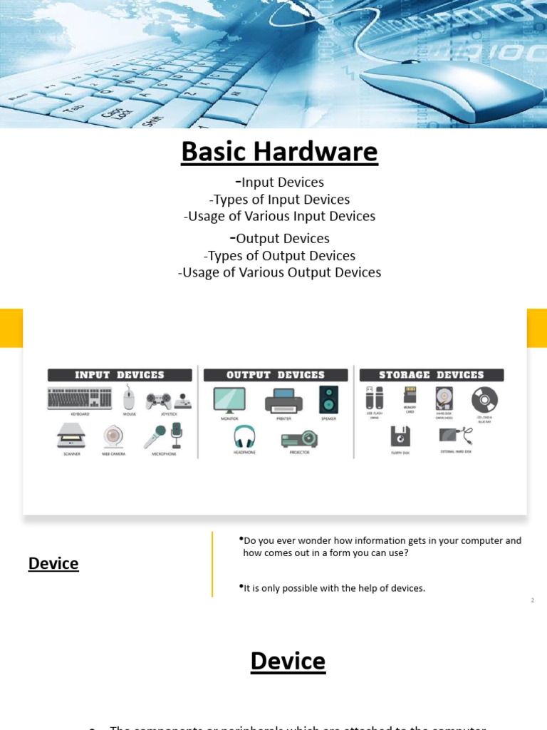 Chapter-02(Slide-1).pptx | PDF | Computer Monitor | Computer Keyboard