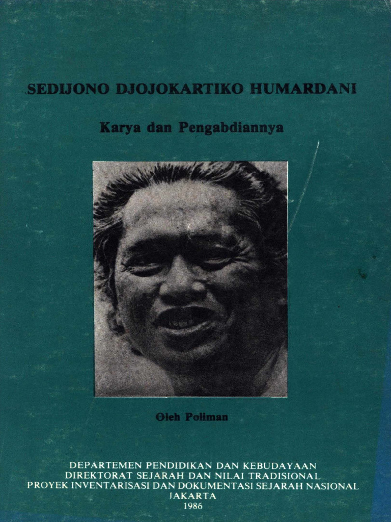 Biografi Sedijono Djojokartiko: Pengabdian dan Karya | PDF