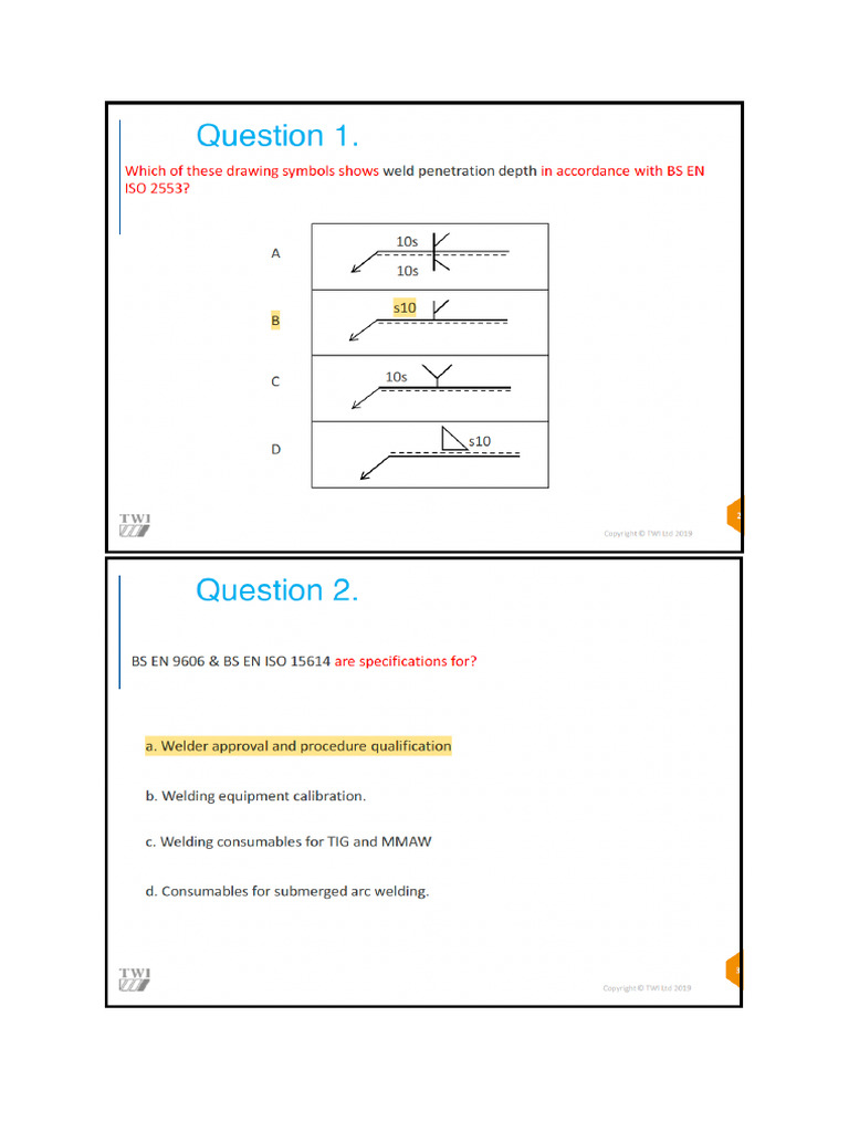 Student Work Book Questions | PDF