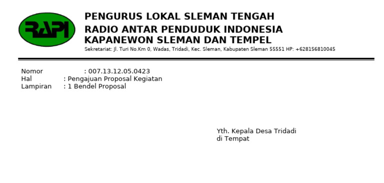 RST Amplop New | PDF