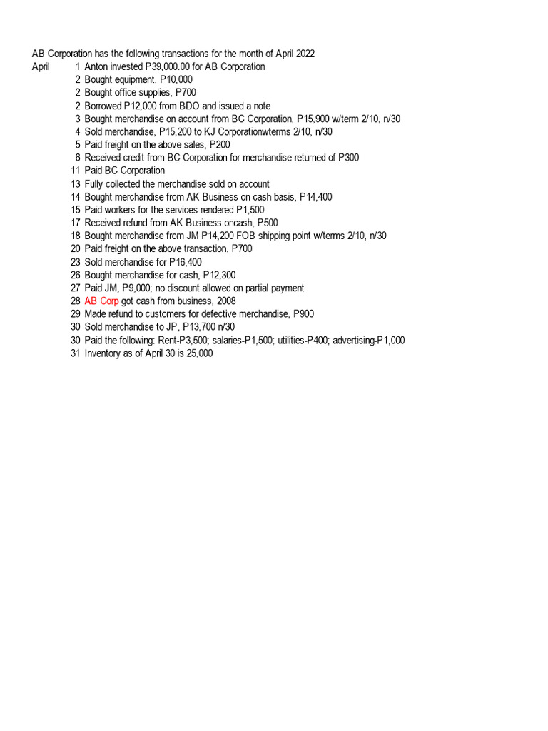 FABM2 Periodic Accounting | PDF | Debits And Credits | Cost Of Goods Sold