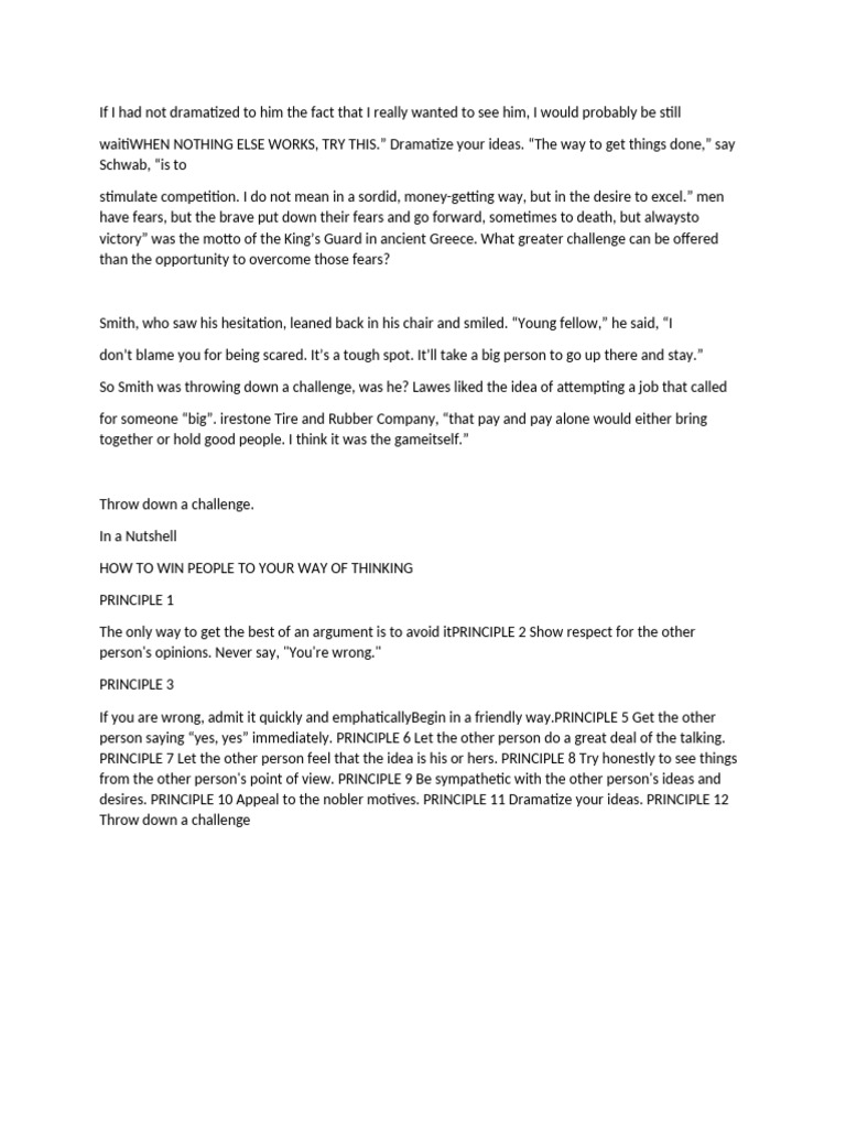 Influence People | PDF