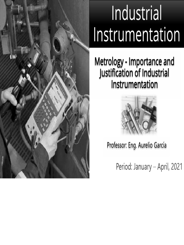 1 - Industrial Instrumentation - Metrology - InstIndustrial ...