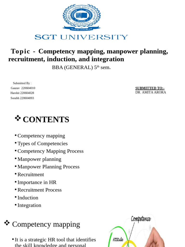 HR Competency Mapping & Recruitment Guide | PDF | Recruitment | Employment