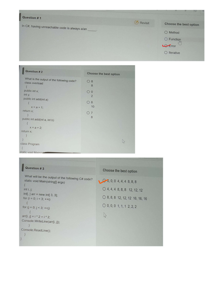 MS.net QuestionPaper | PDF