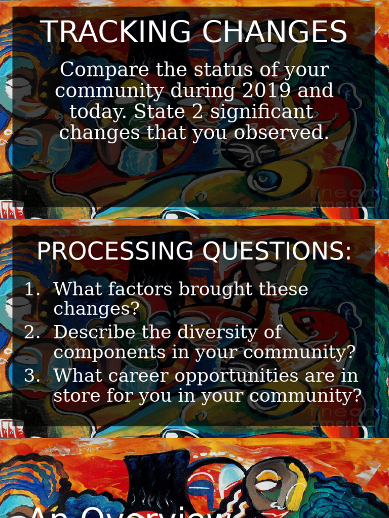 W1 Community - Definition and Characteristics | PDF | Community ...
