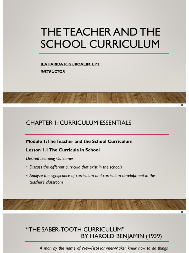 Chapter 1-Module 1&2 | PDF