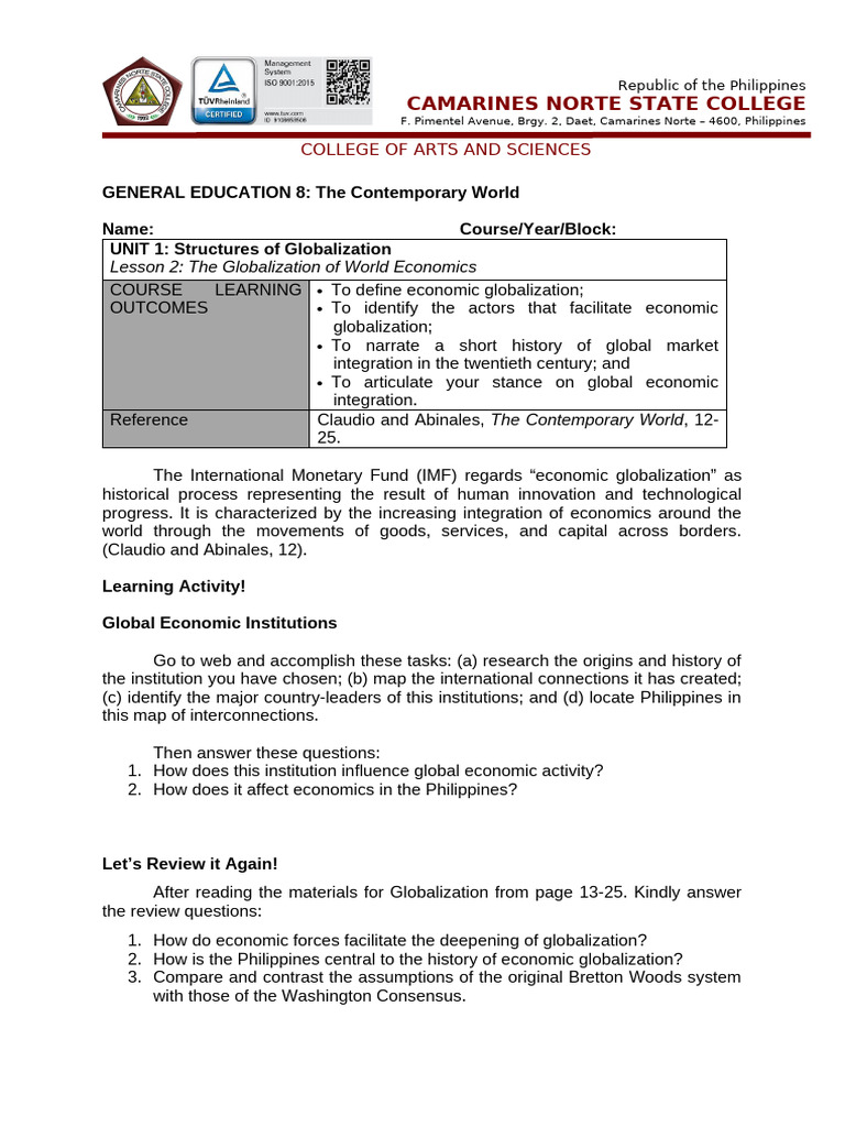 Learning Task 2 | PDF