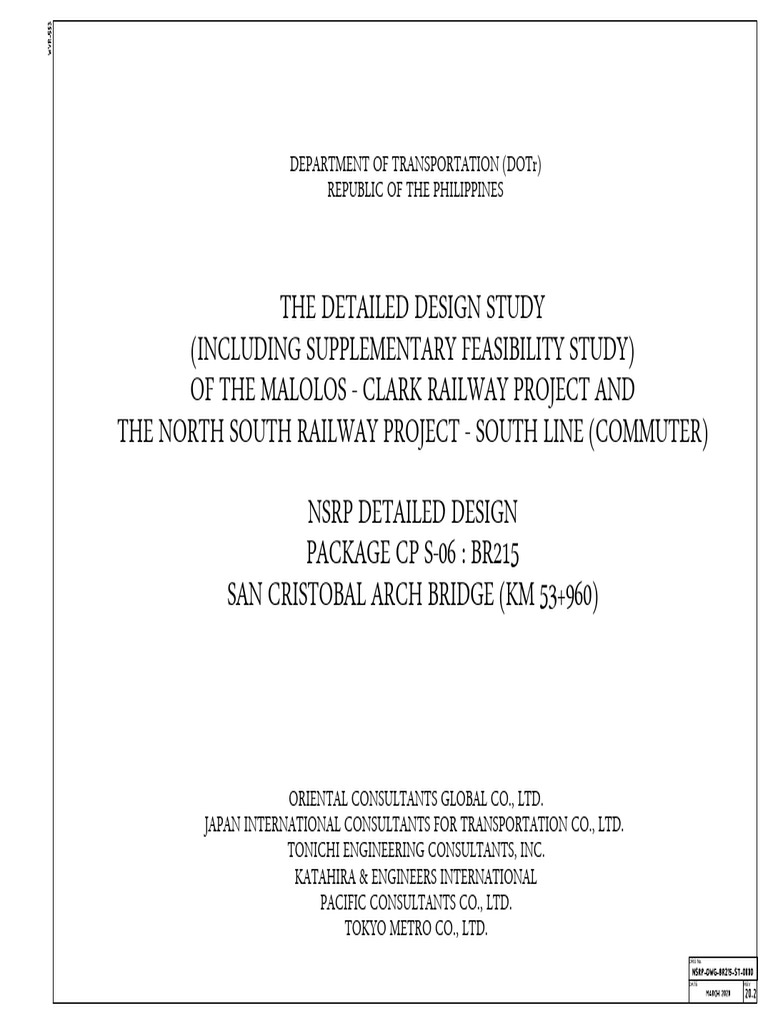 BR215 120m Net Arch | PDF | Transport Infrastructure | Rail Infrastructure