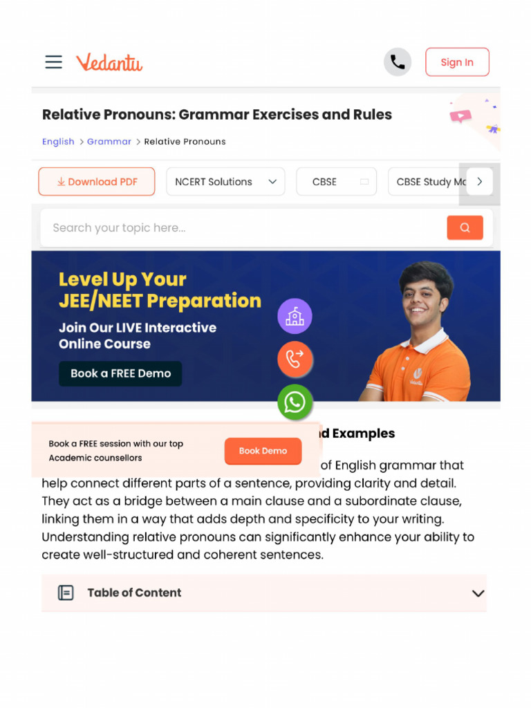 Relative Pronouns - Understanding The Use of Relative Pronouns in ...