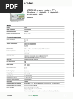PM5350 Power Monitor Datasheet | PDF | Ac Power | Power (Physics)
