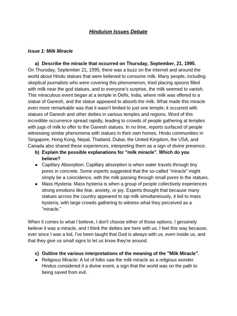 As - Hinduism Issues Debate 2 | PDF | Nonviolence | Mahatma Gandhi