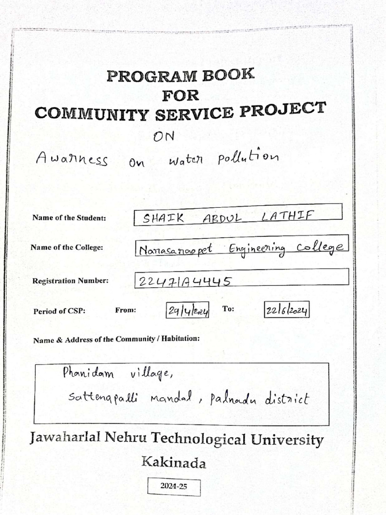 CSP PROJECT DS 45 - Compressed | PDF