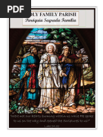 Holy Family Coloring Page | PDF