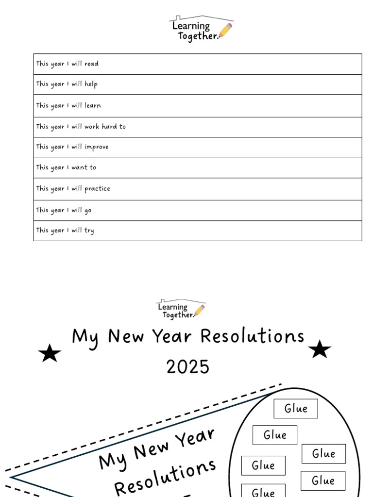 My New Year Resolutions | PDF