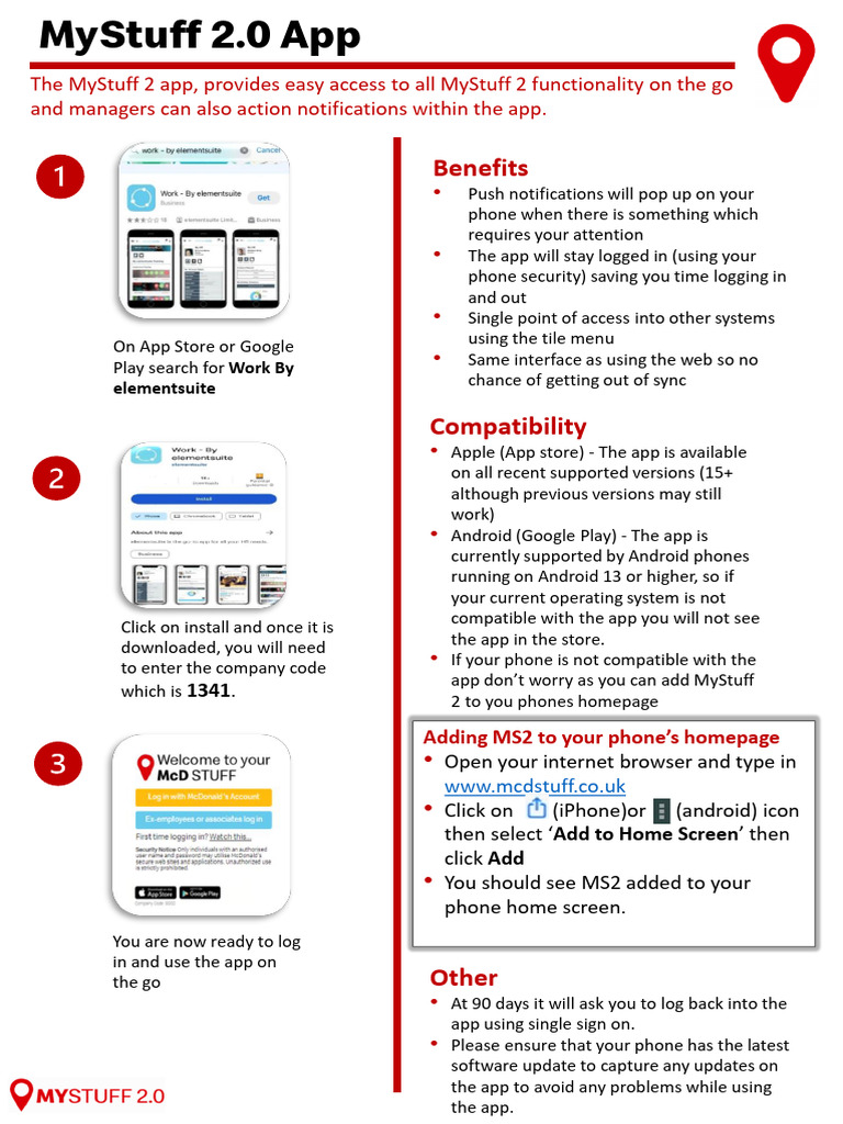 MyStuff 2.0 - Guide For The MyStuff 2 App | PDF | Mobile App | Android (Operating System)