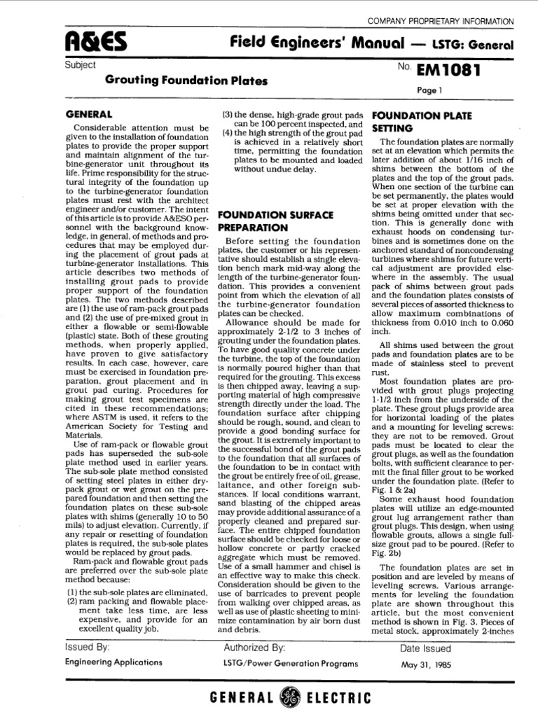 Grouting | PDF