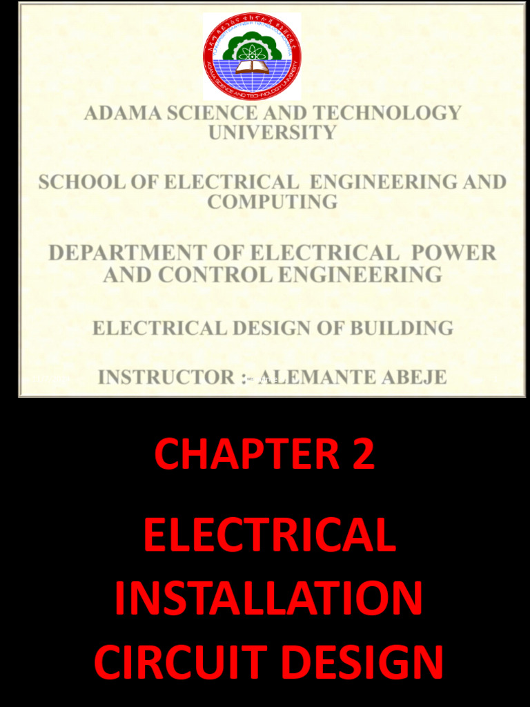 Chap 2 | PDF | Electrical Wiring | Ac Power Plugs And Sockets