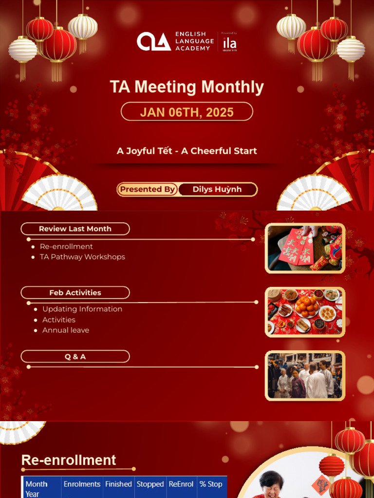 LK1.TA Monthly Meeting - Jan25 | PDF