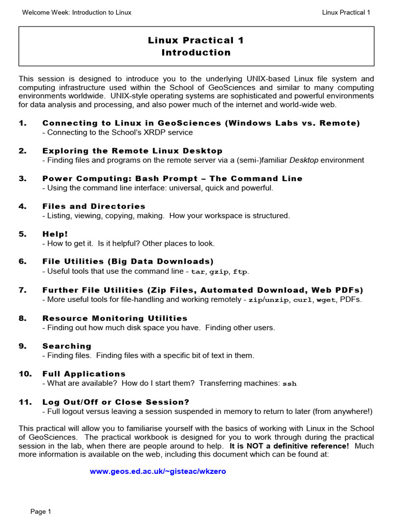 Unix Linux Practical | PDF | File Transfer Protocol | Computer File