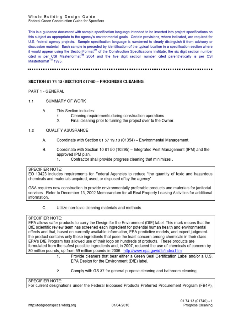 Cleaning Manuals | PDF | Adhesive | Specification (Technical Standard)
