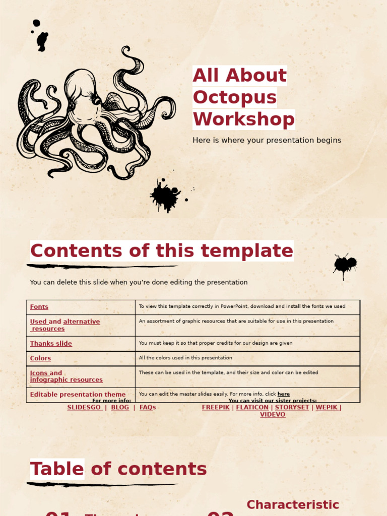 All About Octopus Workshop | PDF | Planets | Planets In Astrology