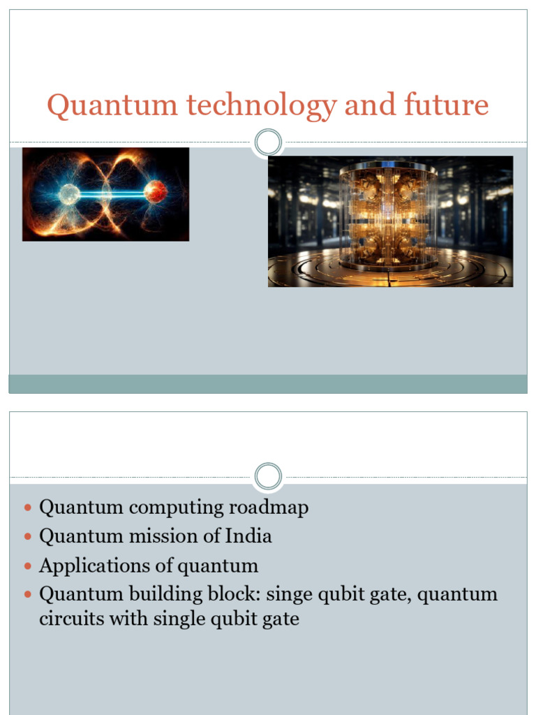 quantum computing introduction | PDF | Wavelength | Electron